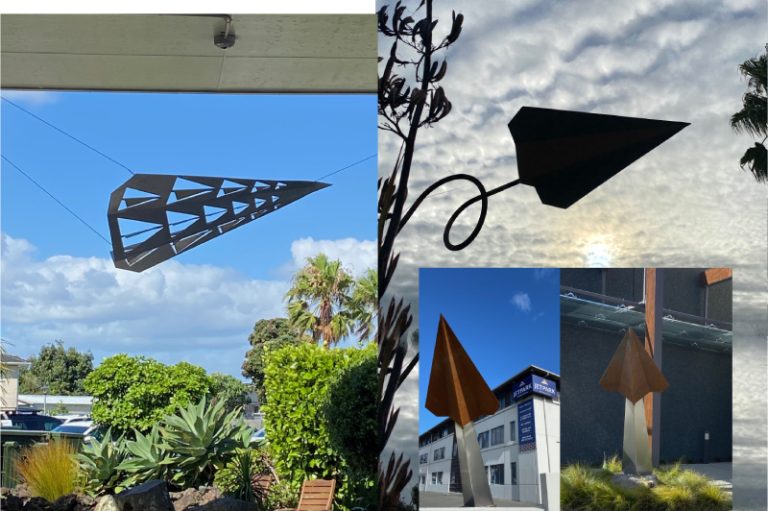 James Wright Sculptor - New Zealand Corten steel sculpture