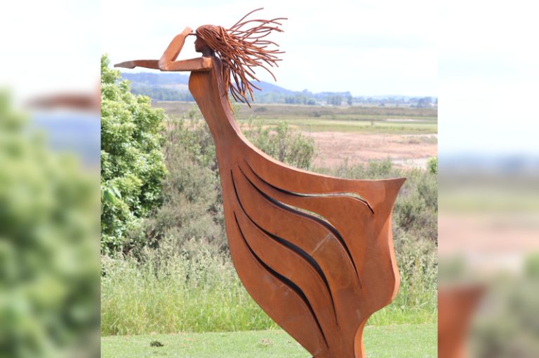 James Wright Sculptor - New Zealand Corten steel sculpture